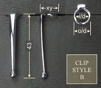 Custom pen clips - An unrivalled choice of pen clips for kitless pens